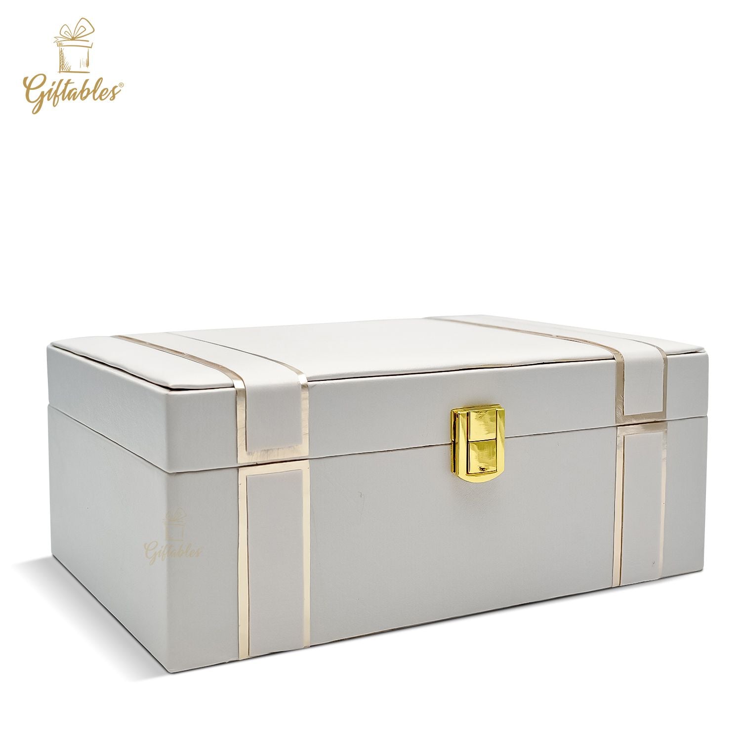 leather box white – Giftables